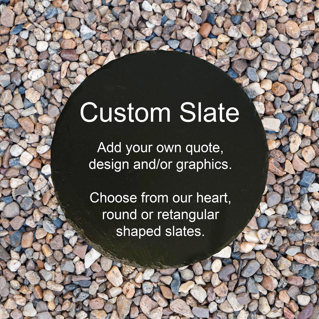 Custom Memorial Slate, Custom Grave Marker, Sympathy Gift, Remembrance ...