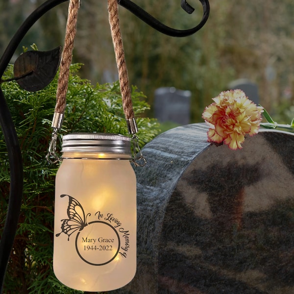 Grave Solar Lantern - Etsy
