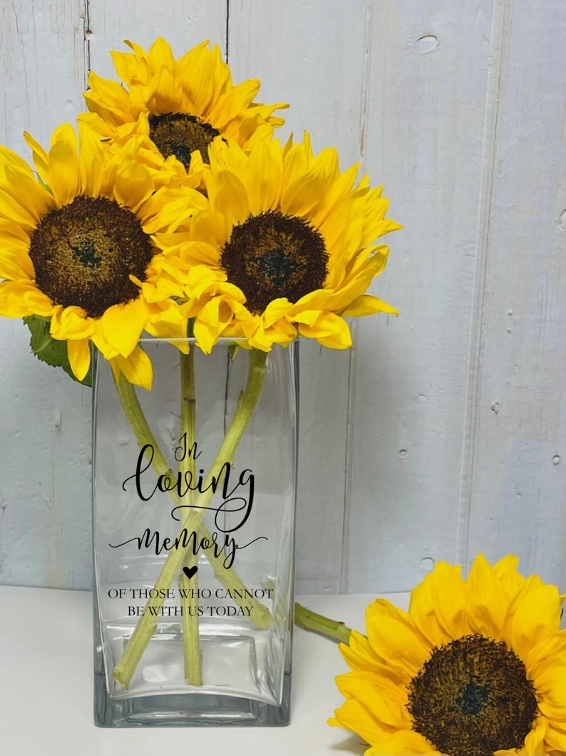 Memorial Wedding Candle, Remembrance Table Centerpiece, in Loving ...