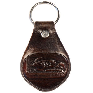 Seattle Seahawks Leather Key Chain - 12th Man - Football Fan Gift ...