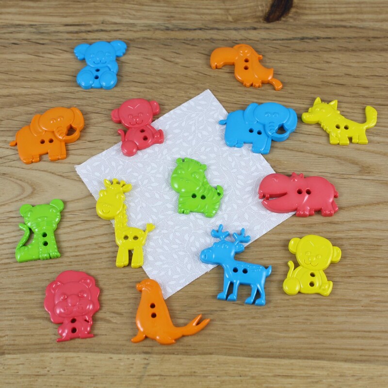 Animal Buttons - Etsy UK