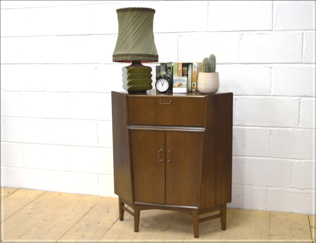 Vintage Corner Bureau Desk Nathan Furniture Danish Mid Century Retro - Etsy