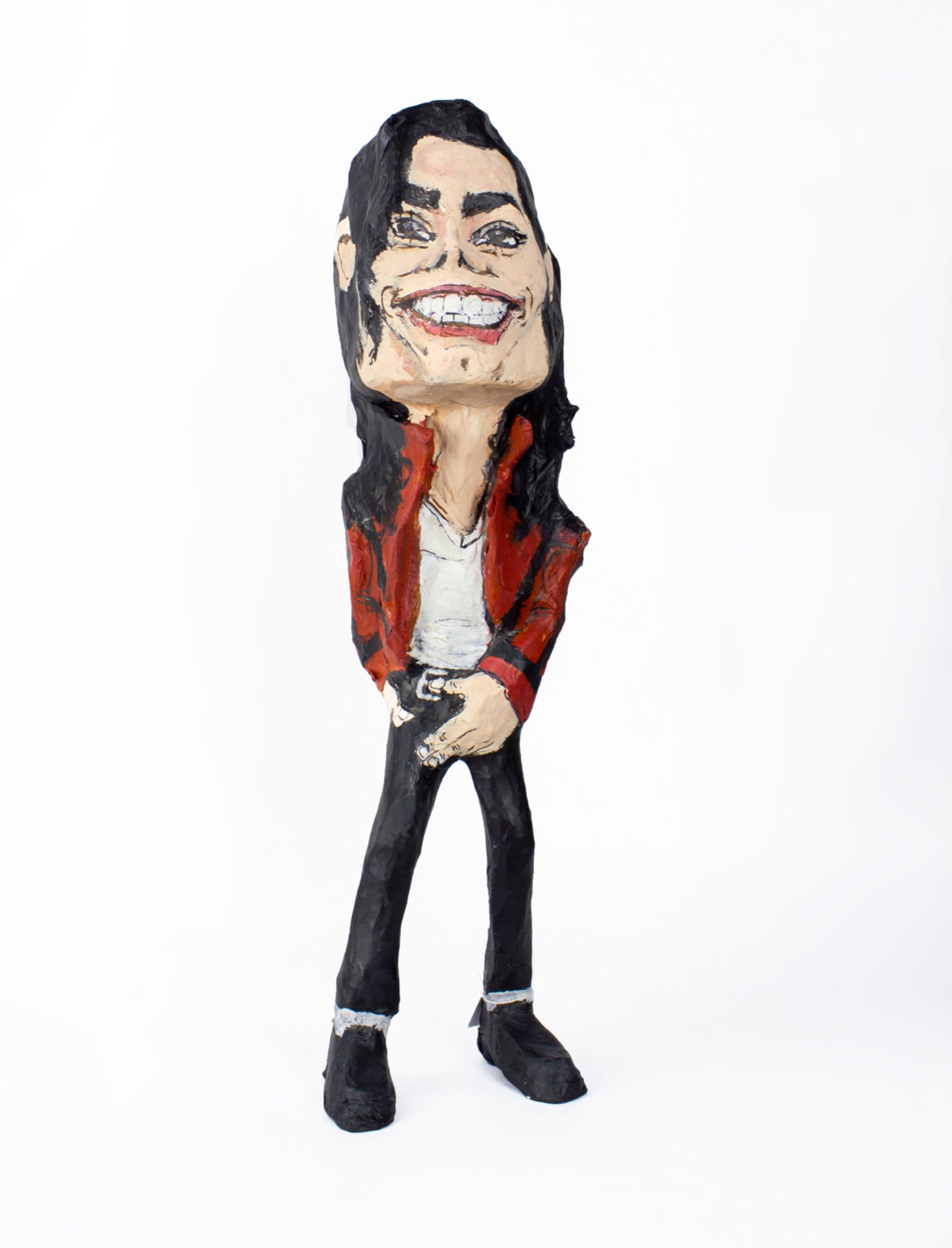 Michael Jackson Paper Mache Figure - Etsy