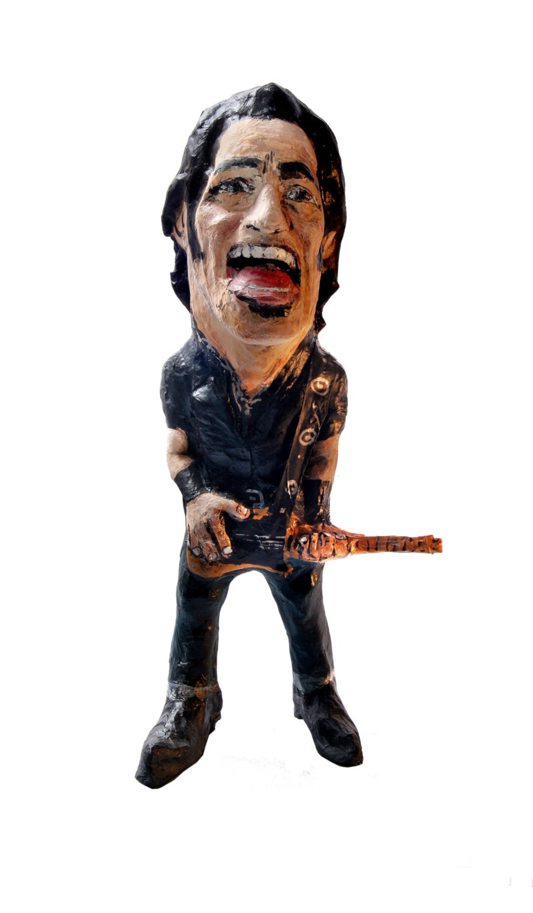 Bruce Springsteen Paper Mache Figure - Etsy