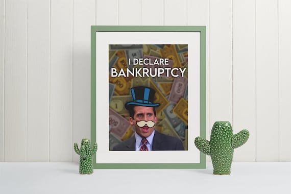 Monopoly Man Bankrupt