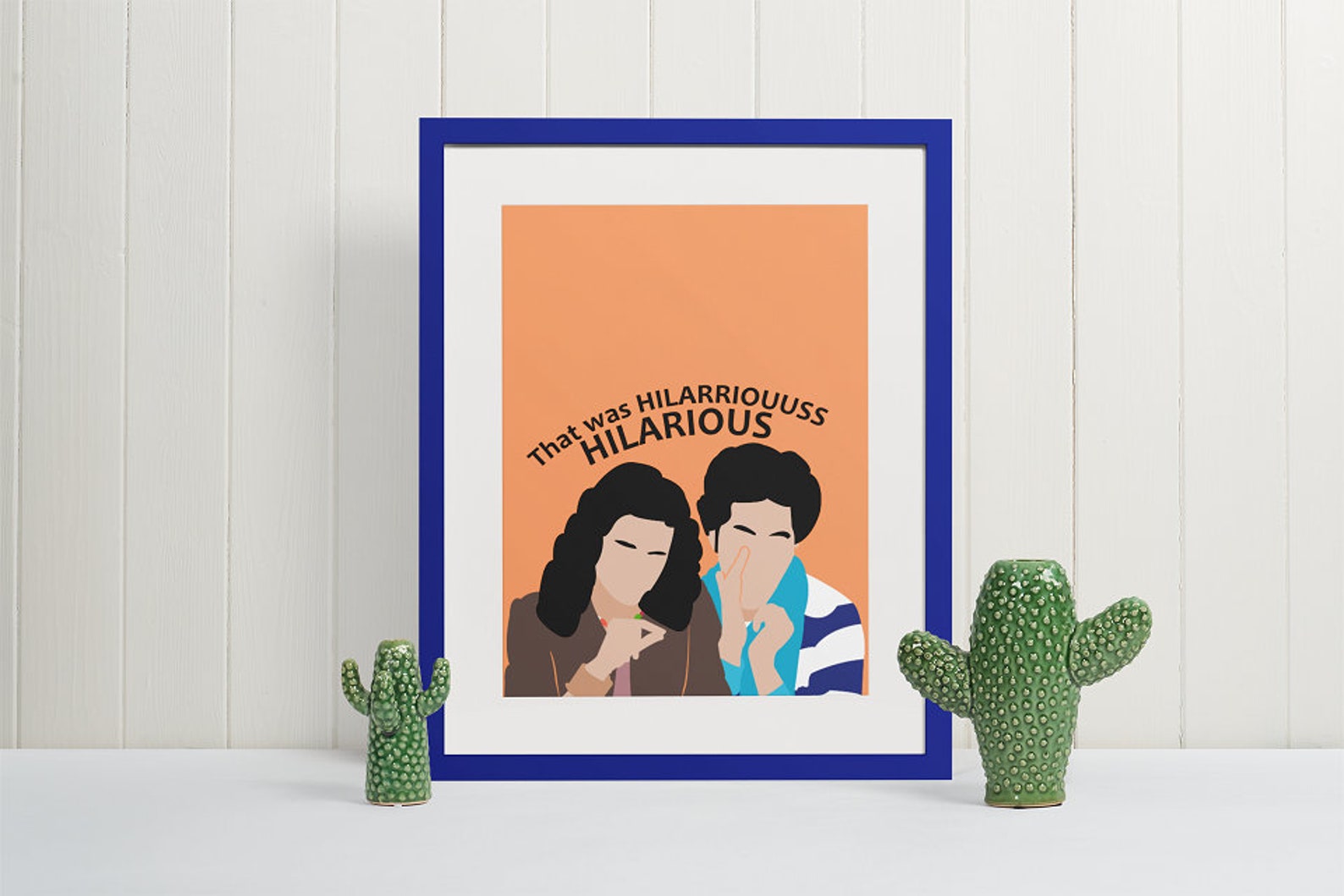Jean Ralphio & Mona Lisa That Was Hilarious Poster | Fan Art, Parks and ...