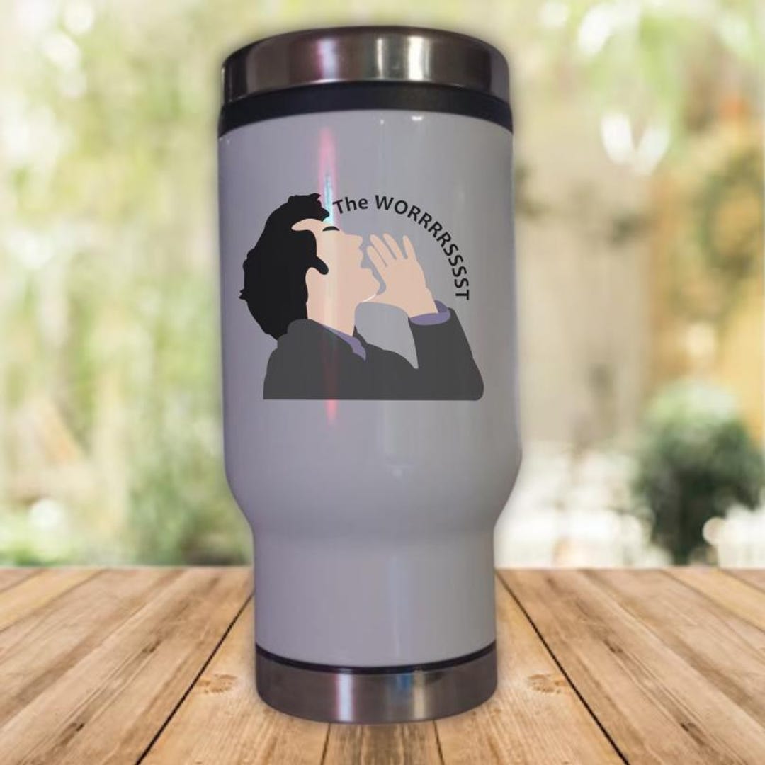 Jean Ralphio Run the Worst 14oz Steel Tumbler | Parks and Recreation ...