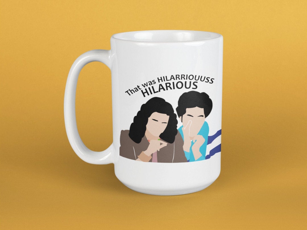 Jean Ralphio & Mona Lisa That Was Hilarious 15oz Mug | Parks and ...