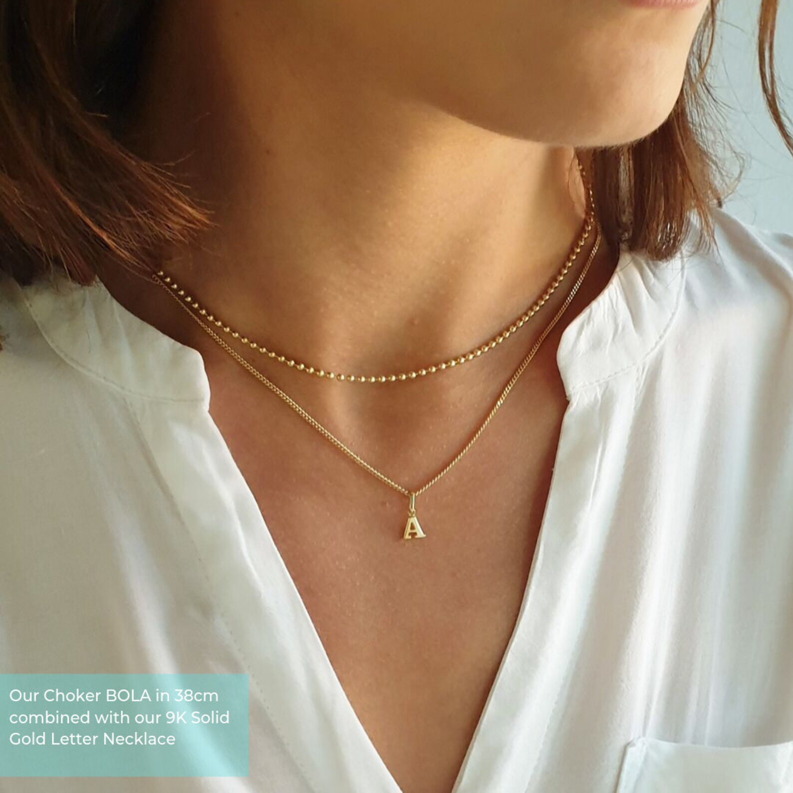 BOLA Zarte Layering Kette Kette mehrreihig mInimalistische - Etsy.de