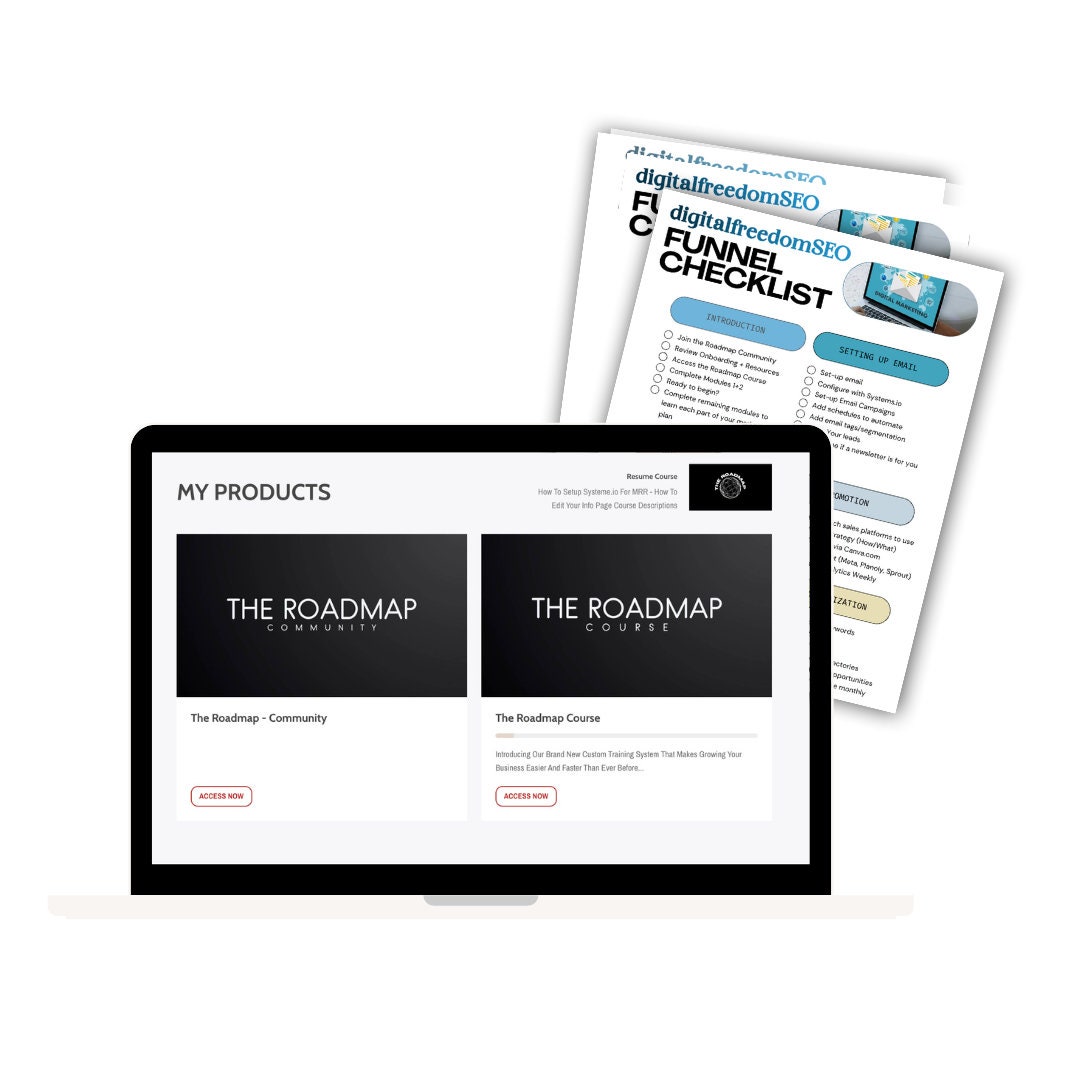 The roadmap to Riches Digital Marketing Course W/ Master Resell Rights ...