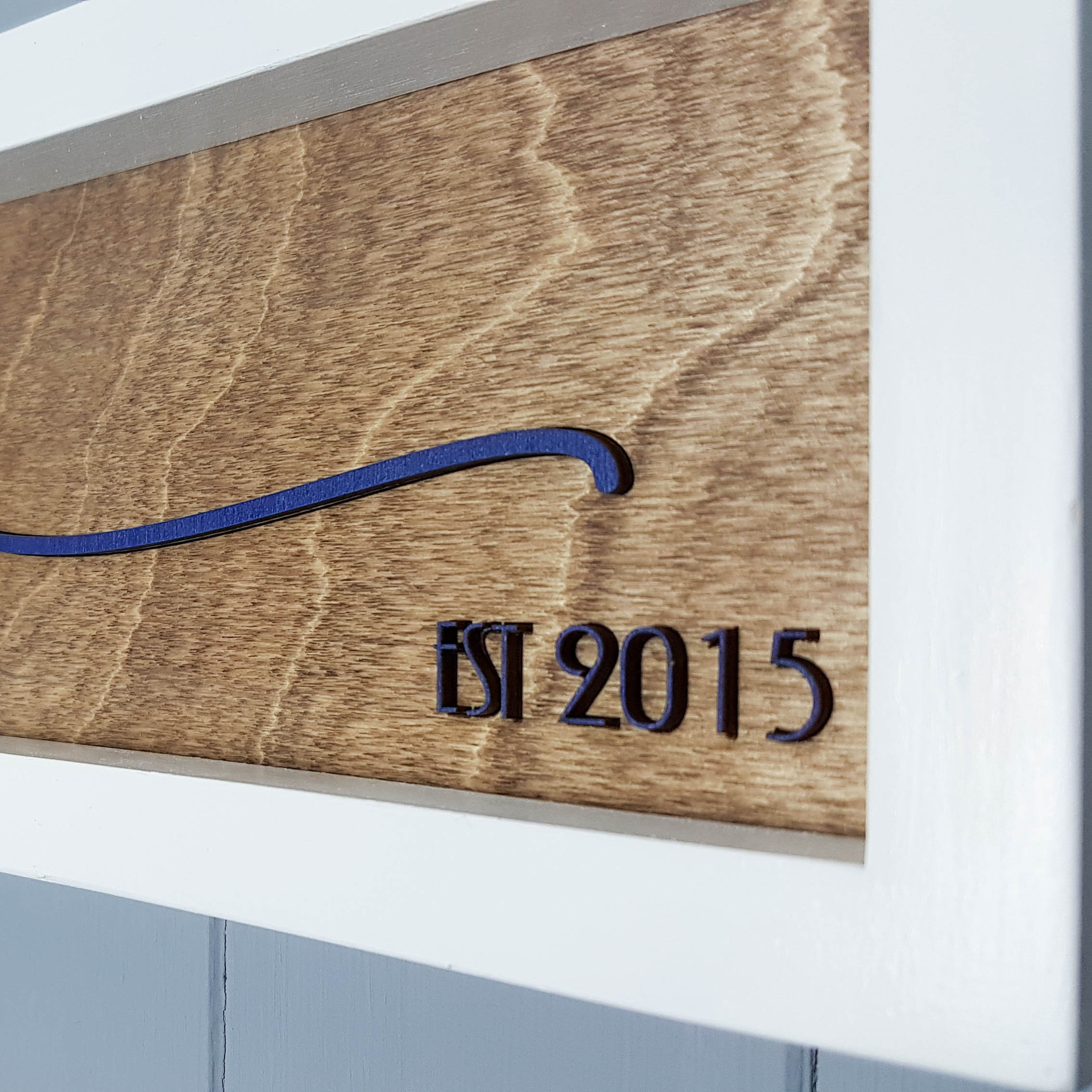 Deluxe Engraved Couple Established Sign Wedding Birthday - Etsy