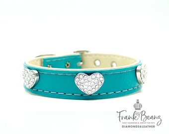 Turquoise Dog Collar - Etsy