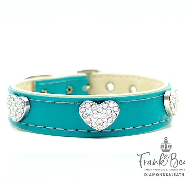 Turquoise Dog Collar - Etsy