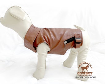 Dog Leather Jacket | Etsy