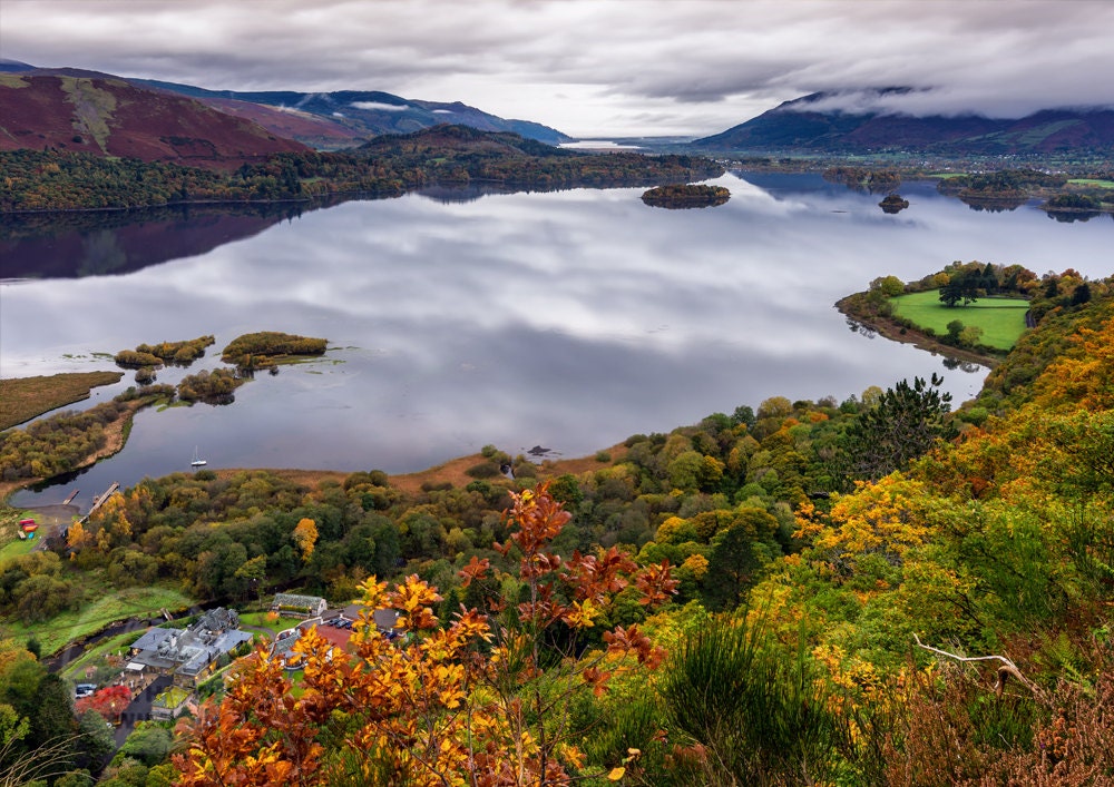 Lake District Landscape Photography, Derwentwater, Catbells, Cumbria ...