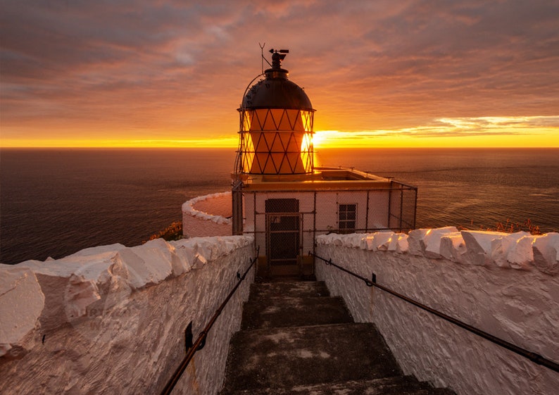 Scottish Coast Landscape Photo, Sunrise, Lighthouse, St Abbs Head ...