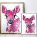 Deer Print Printable Art Digital Download Downloadable Art - Etsy