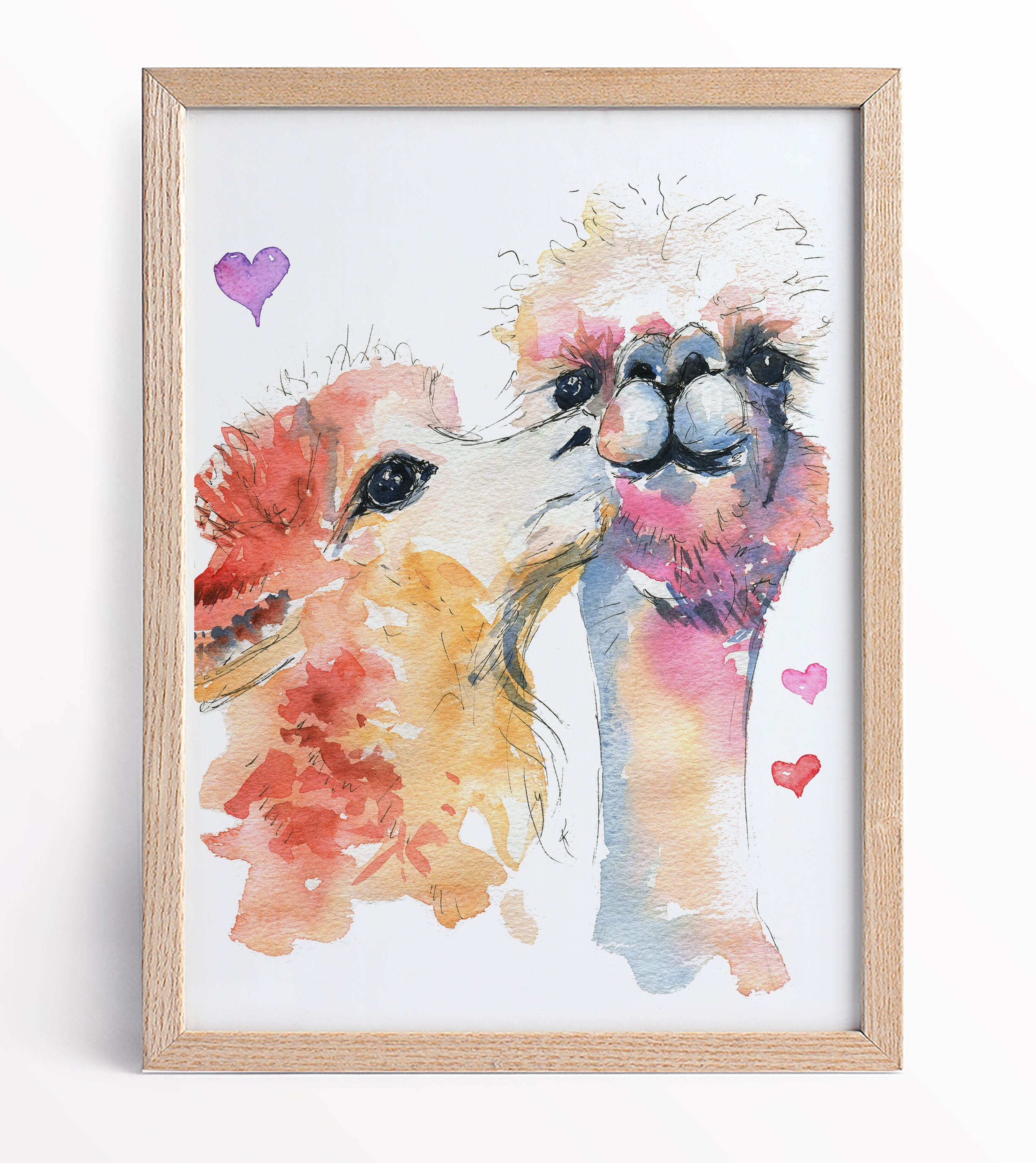 Alpaca Nursery Decor Digital Download Llama Clip Art - Etsy