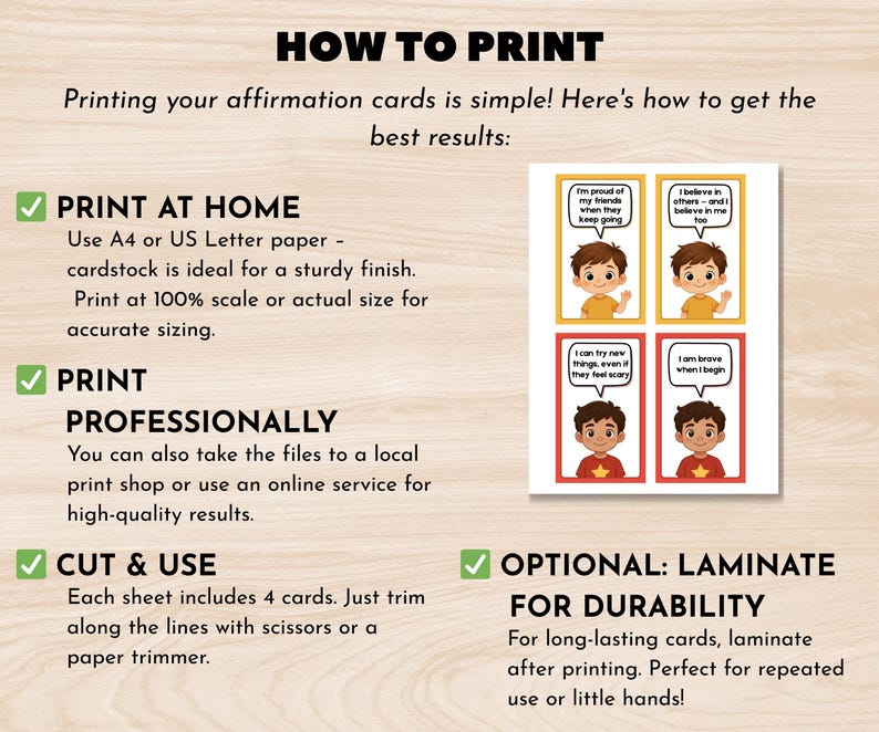 Growth Mindset Flash Cards for Kids – Printable Affirmation Cards ...