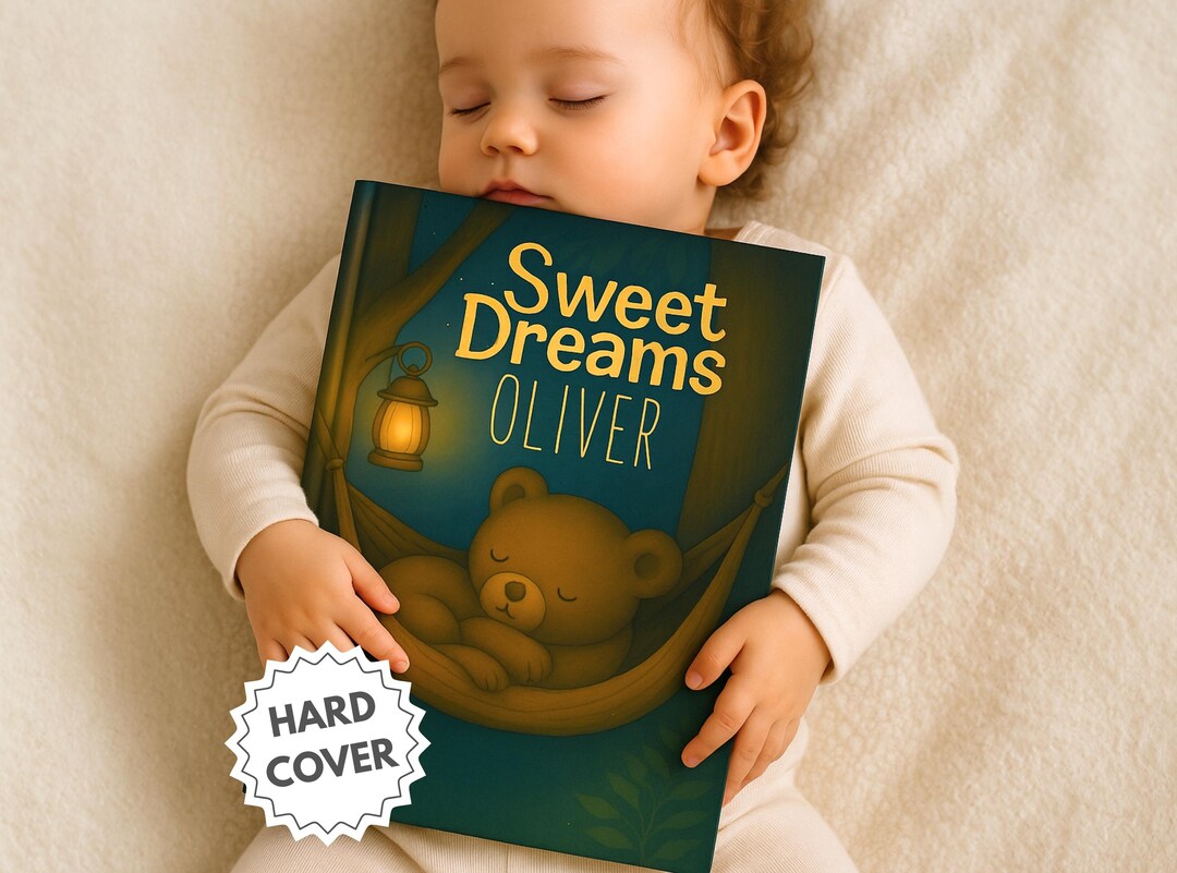 Personalized Baby Book, Custom Name Bedtime Story for Newborn or ...