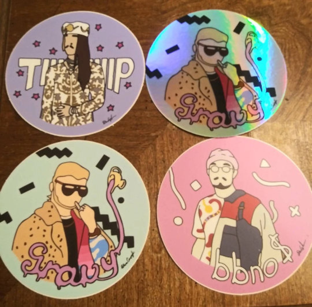 4 Pack Gravy Train Fan Art Stickers - Etsy