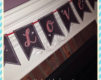Chalkboard bunting | Etsy