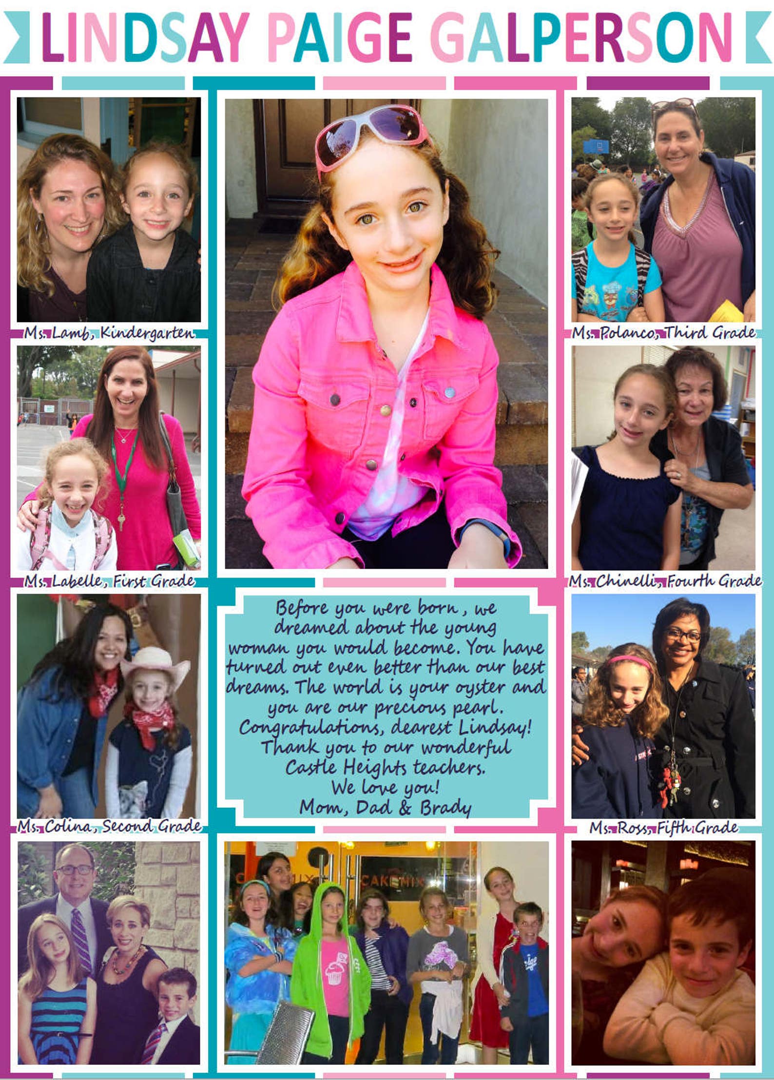 Custom Senior Yearbook Ad Page - Etsy
