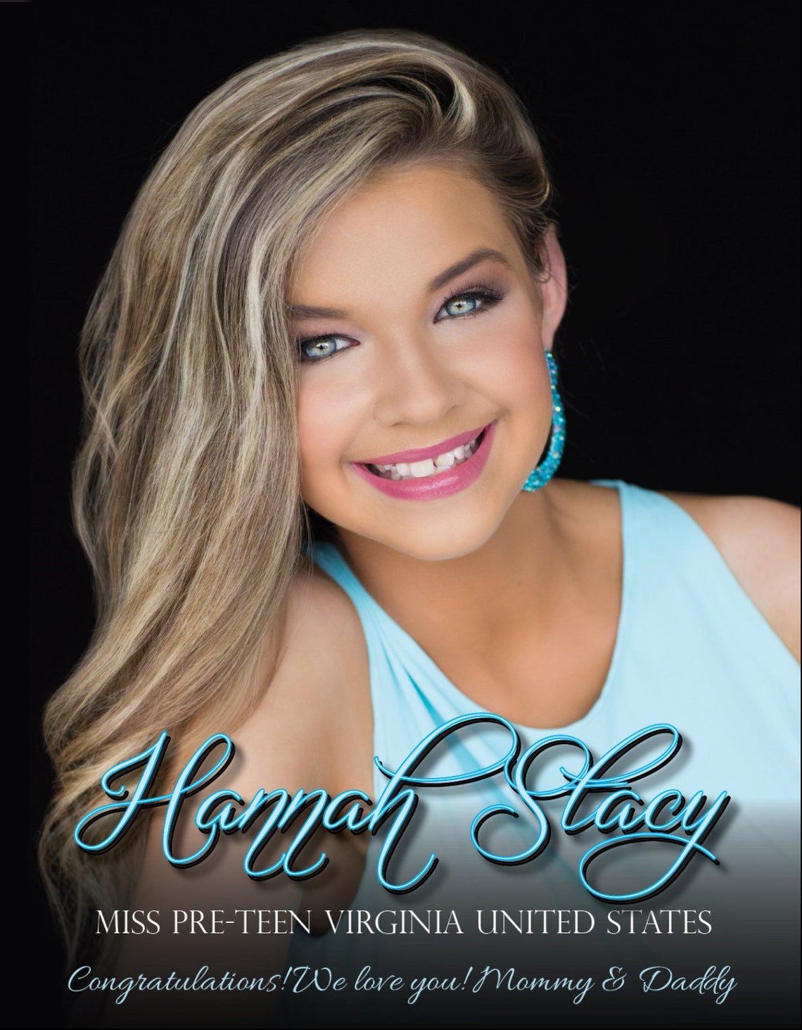 Custom Pageant Ad Design - Etsy