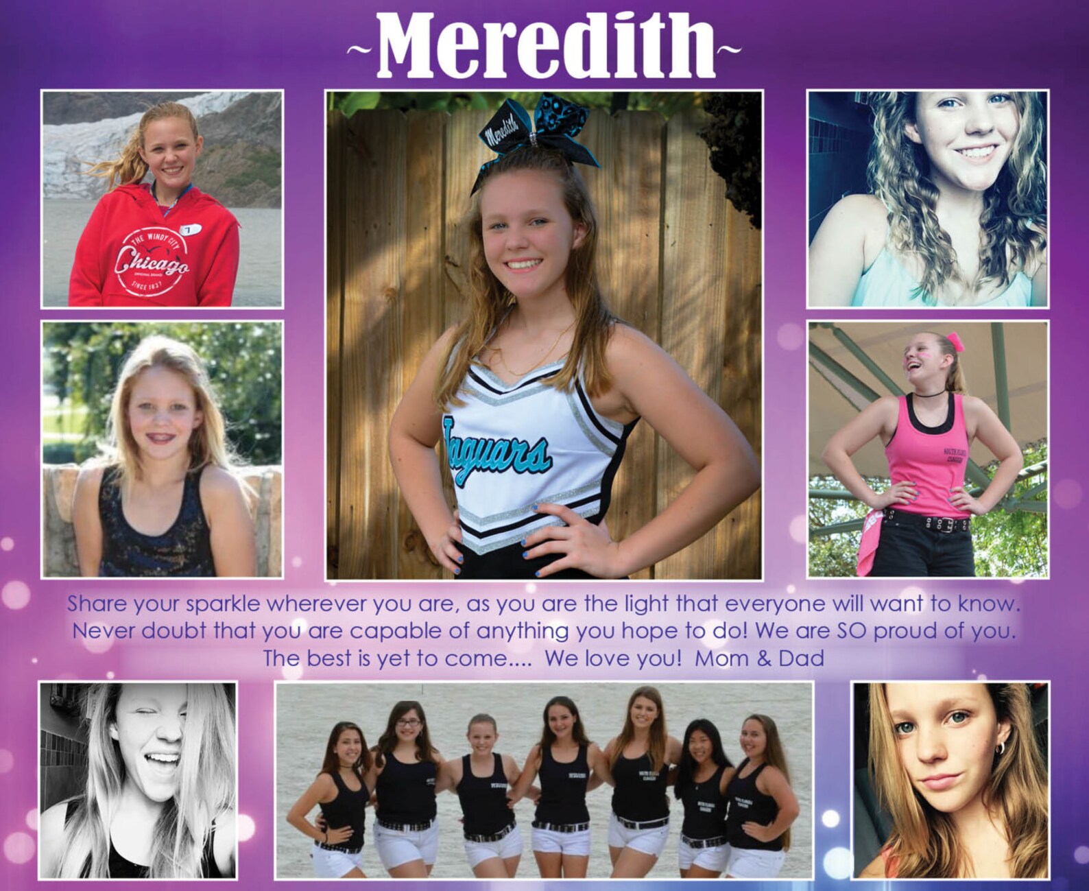 Custom Senior Yearbook Ad Page - Etsy