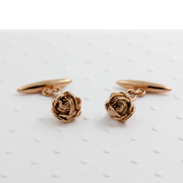 Flower Cufflinks - Etsy UK