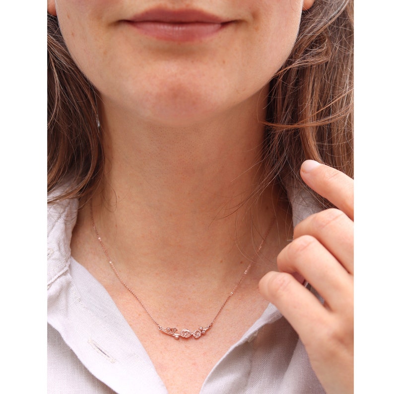 Poppy & Poppy Seedpod Necklace - Silver/gold/rose Gold - Poppy Necklace ...