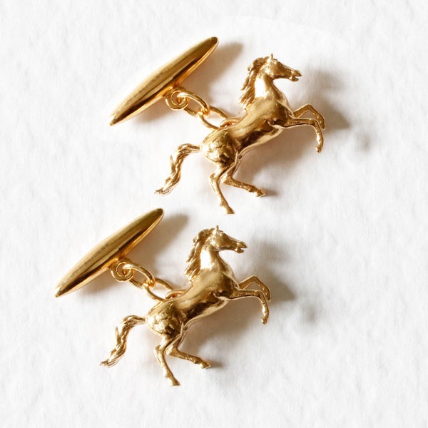 Horse Cufflinks - Etsy