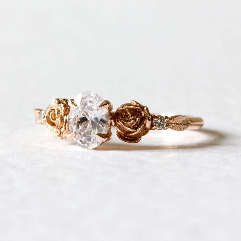 Rose Ring - Etsy