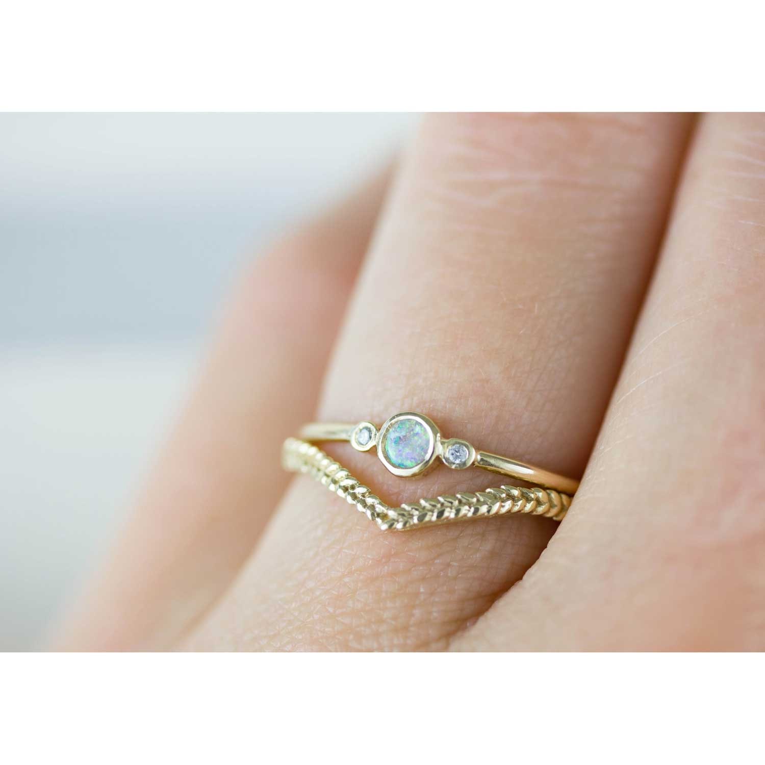Wheat Ring Wishbone Ring Chevron Ring Wedding Band Wedding - Etsy UK