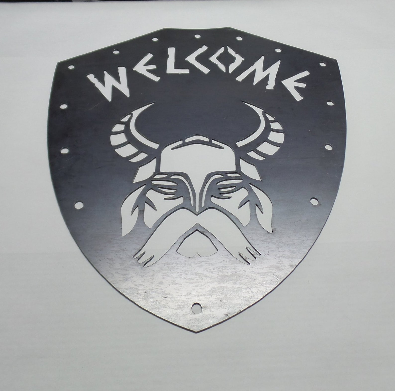 Viking Welcome Sign Metal Art Metal Sign V69 | Etsy