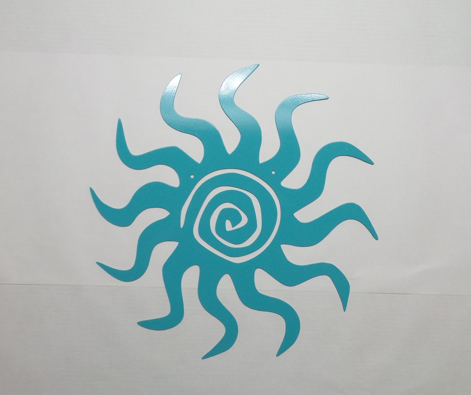 Metal Wall Art Sun Wacky Sun Metal Garden | Etsy