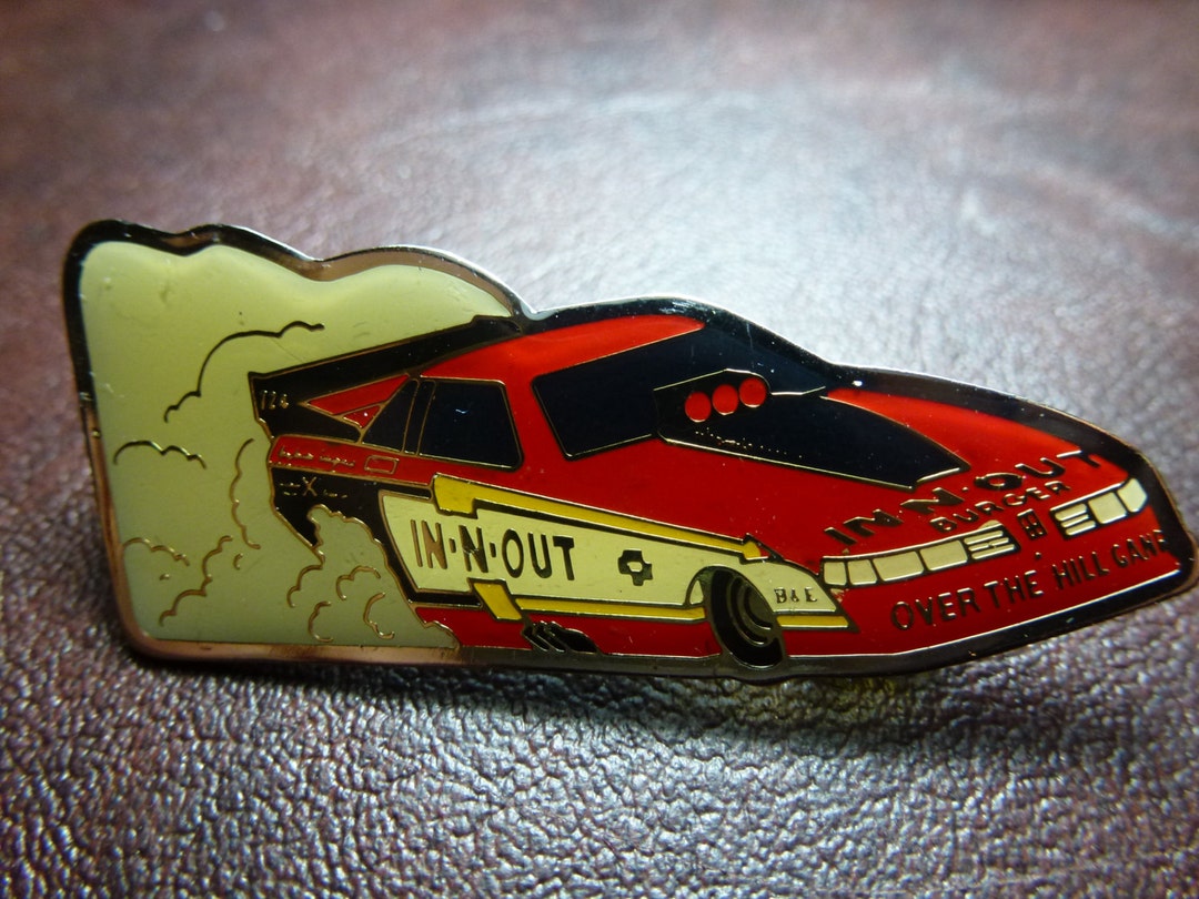 In N Out Burger Pin Vintage RARE - Etsy