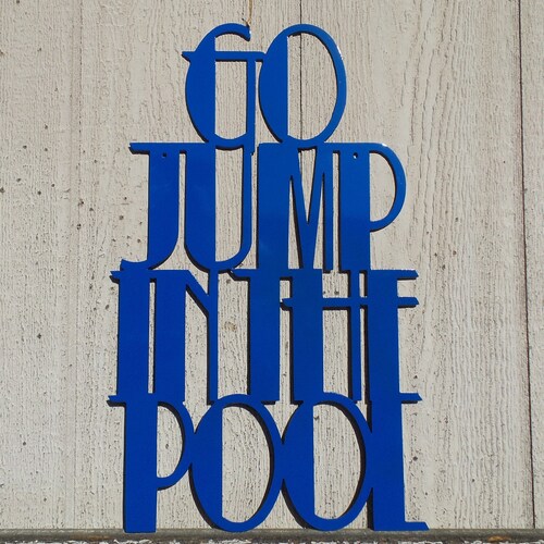 Just Keep Swimming Sign Pool Decor Beach Sign Lake Sign | Etsy