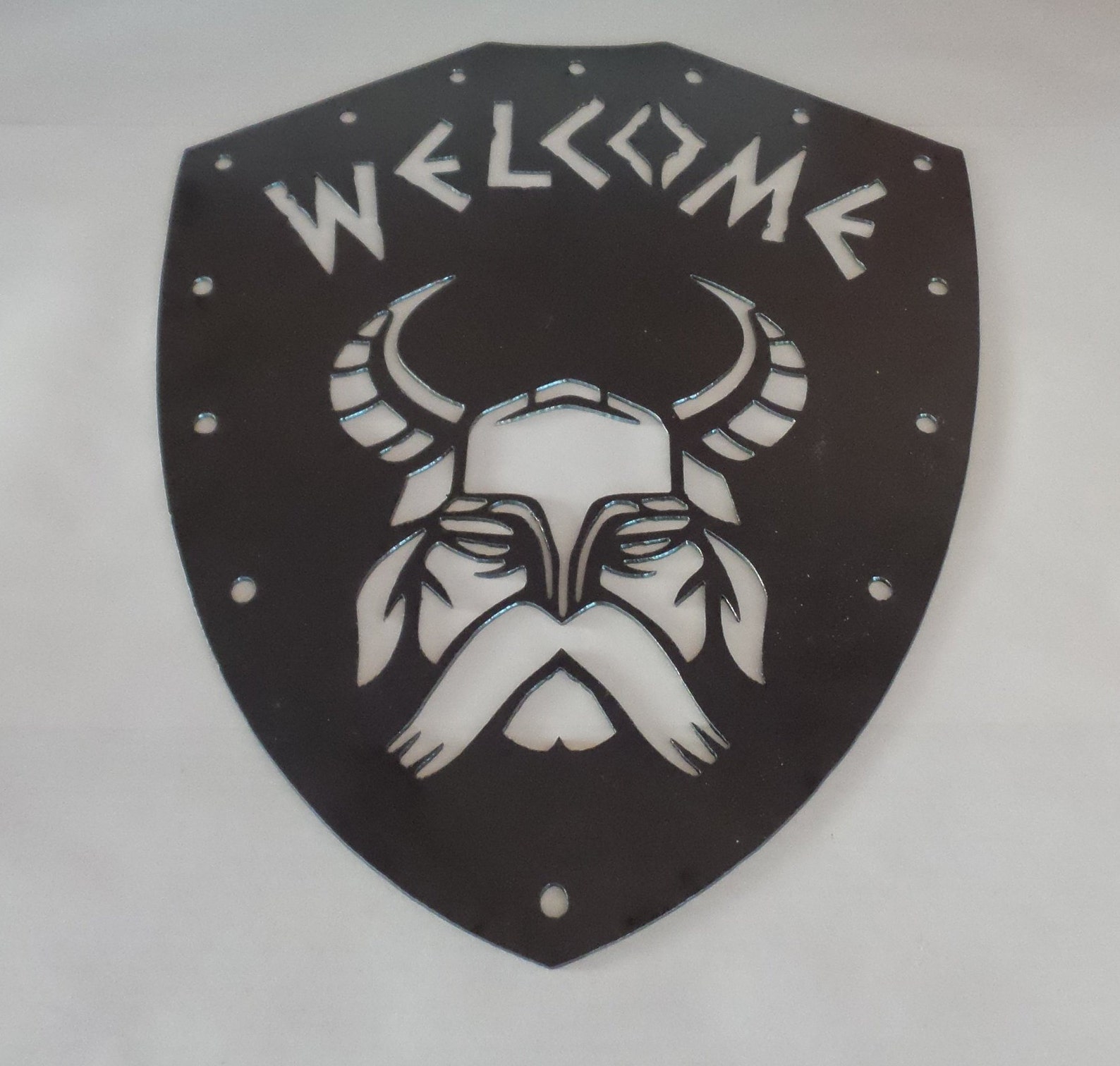 Viking Welcome Sign Metal Art Metal Sign V69 | Etsy