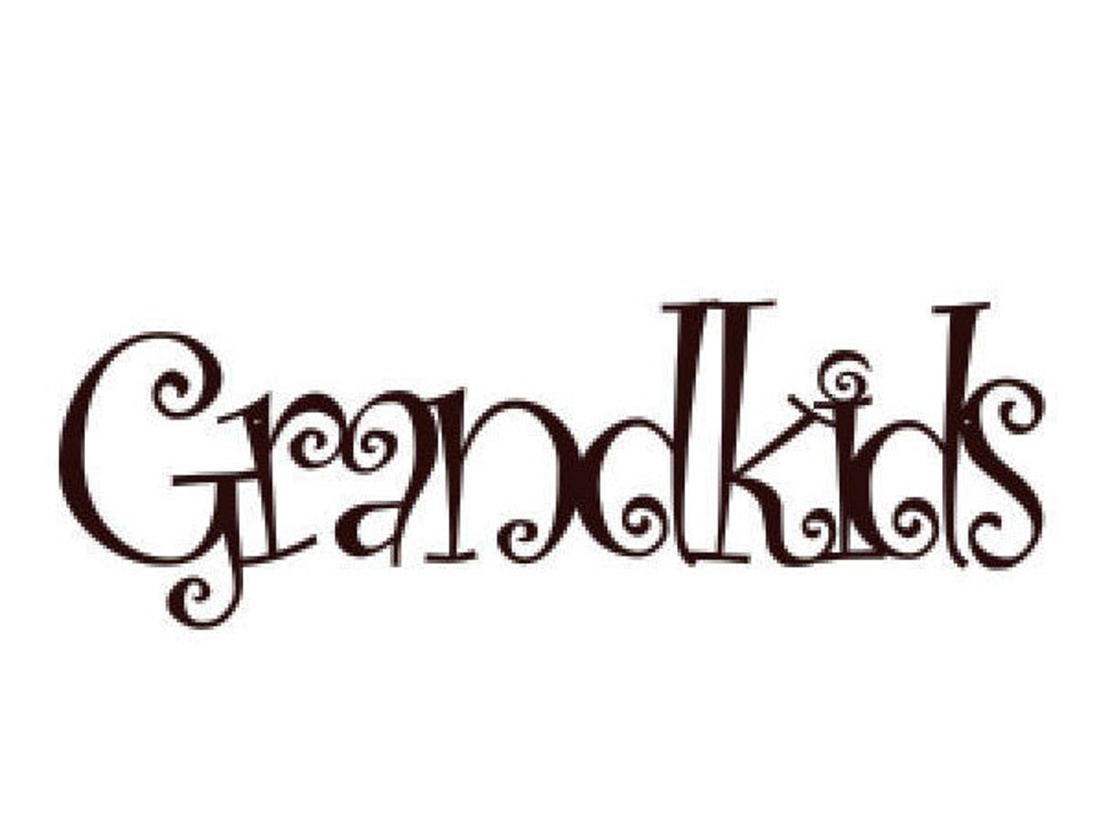 Grandkids Metal Art Grandkids Sign Grandchildren Metal | Etsy