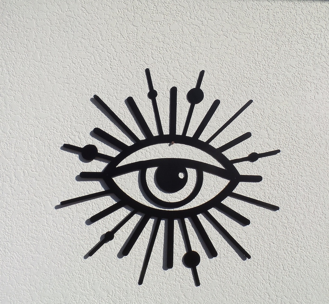 Mystic Eye - All Seeing Eye - Metal Wall Art - Metal Art - Outdoor ...