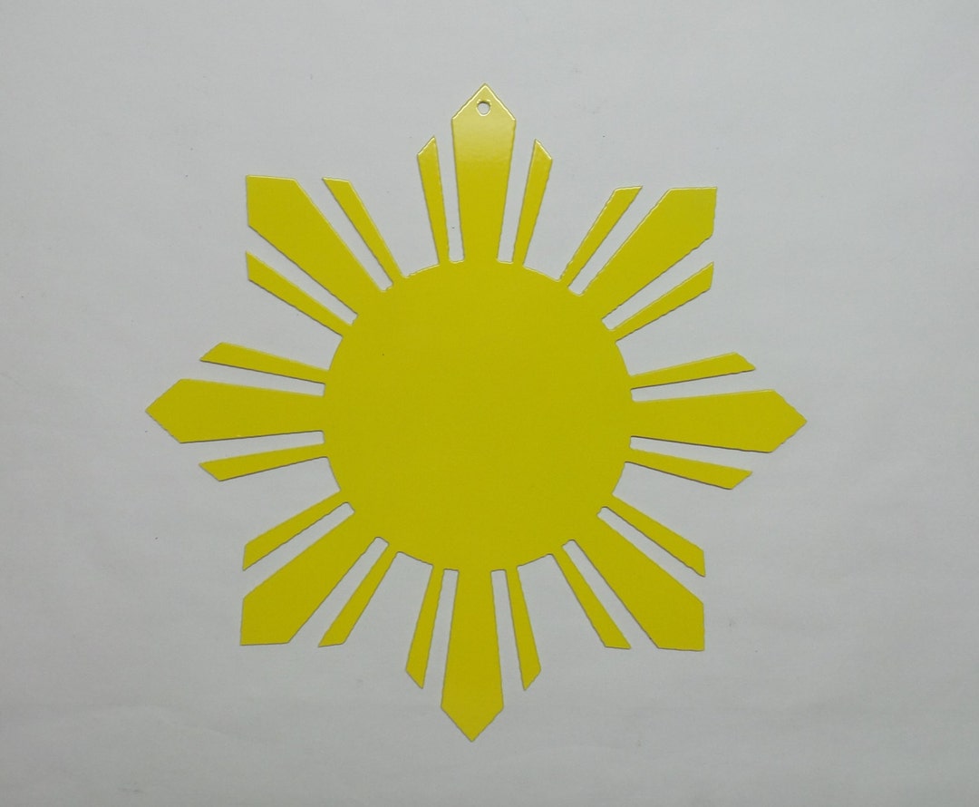 Philippine Sun - Philippines Sun - Filipino Sun - Metal-garden-outdoor ...
