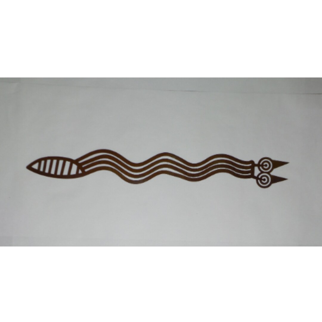 Southwestern Metal Snake Wall Art – Rusty Patina Petroglyph P114 - Etsy