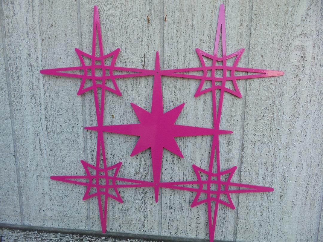 Atomic Wall Art - Googie Art - Mid Century Modern - MCM - Retro ...