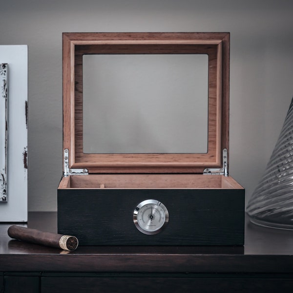 Glass Humidor - Etsy