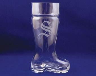 Personalized Beer Boot, Monogrammed Beer Boot, Das Boot, Bier Boot ...