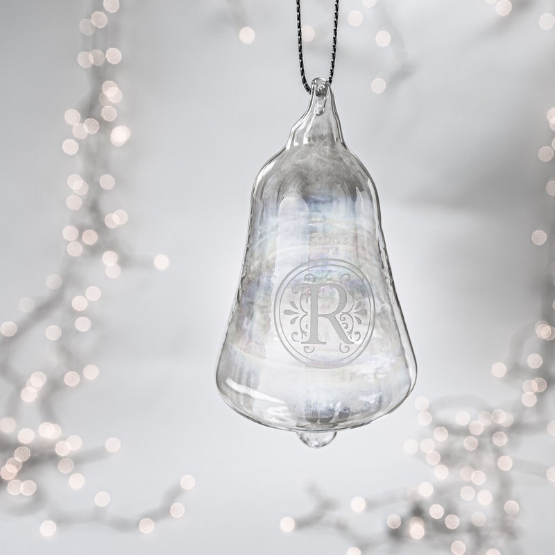 Iridescent Glass Bells - Etsy
