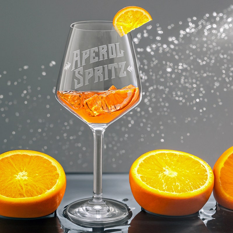 Aperol Spritz Glass Charm - Etsy