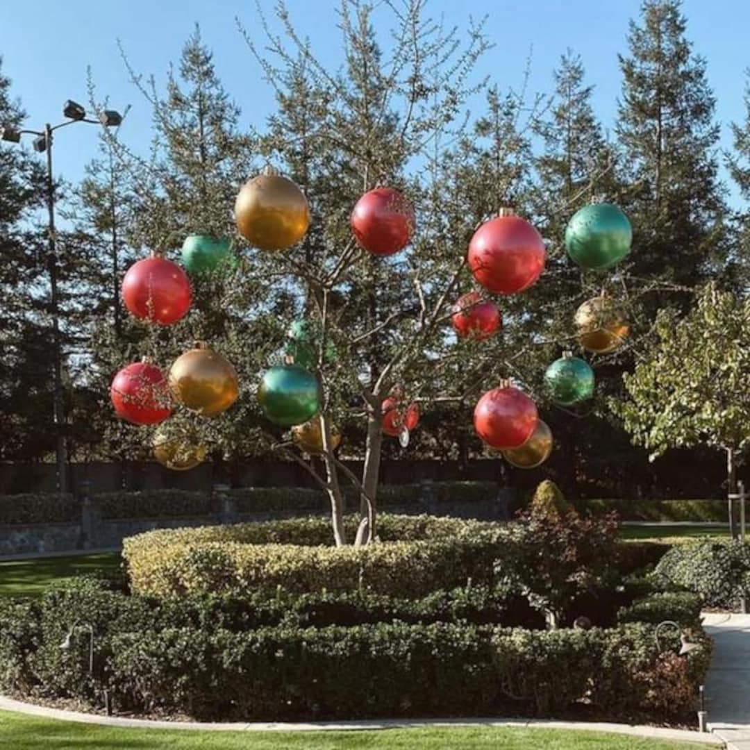 8in Mini Holiball Inflatable Ornament Set, 3-piece Set, Holiday ...