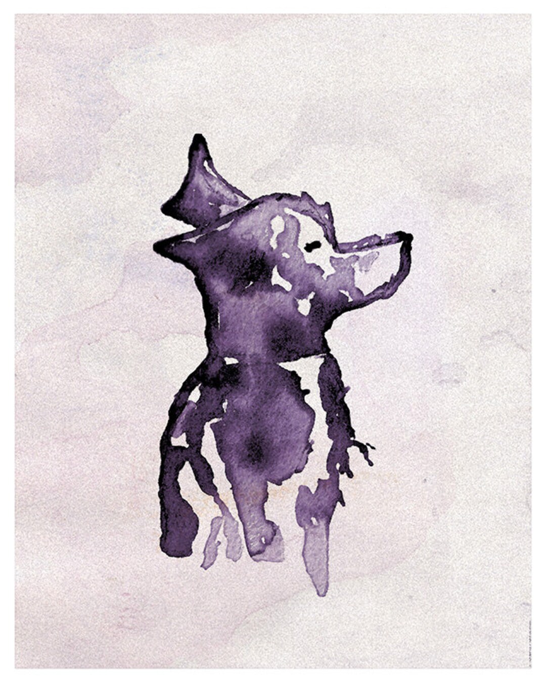 Moby - Original Watercolor Painting by Joy - Digital Download - Etsy
